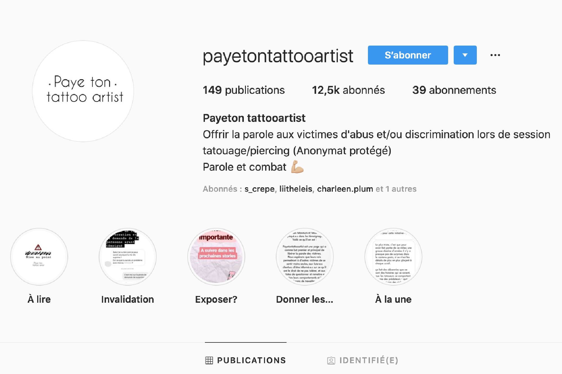 « Paye ton tattoo artist » : les victimes d’abus dans le monde du ...